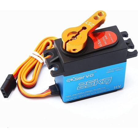 RC Servo,25KG Digital Servo Stainless Steel Gear High Torque IP66 ...