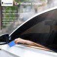 4-Pack Car Window Shades with Insect Screen, UV Blocking & Breathable ...