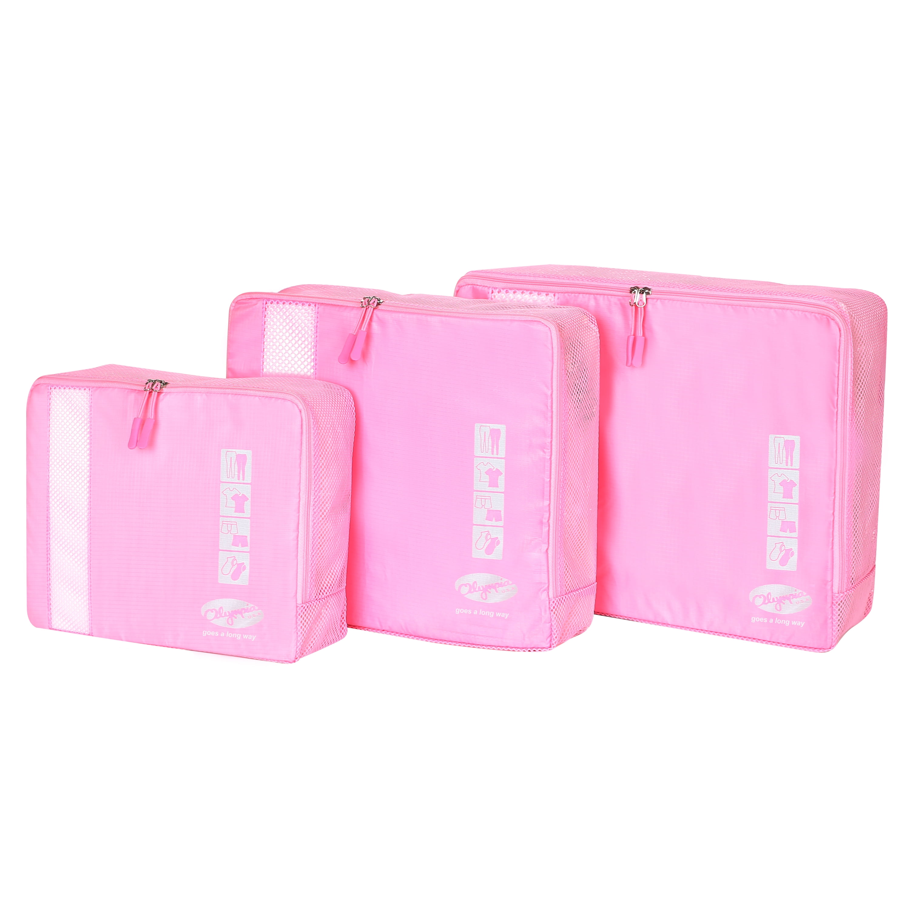 OLYMPIA USA 3-PIECE PACKING CUBE SET - Walmart.com