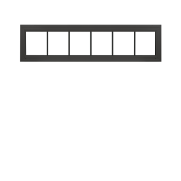 "Mobile Home Obscured Glass Bathroom Window, 36"" x 8"" Horizontal ...