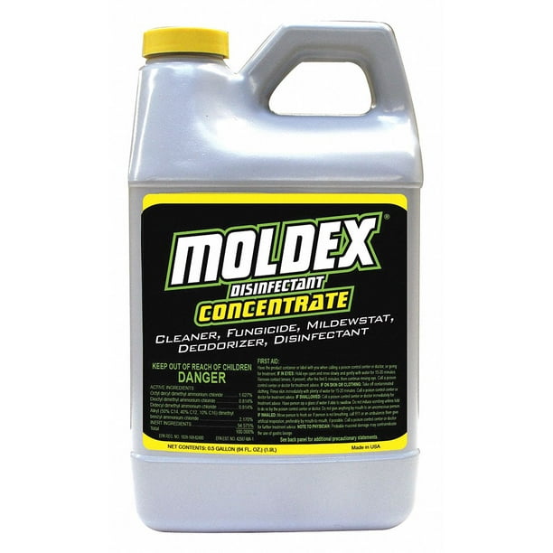 Moldex Mold Mildew Remover,64 oz,6.5 pH 5510 - Walmart.com