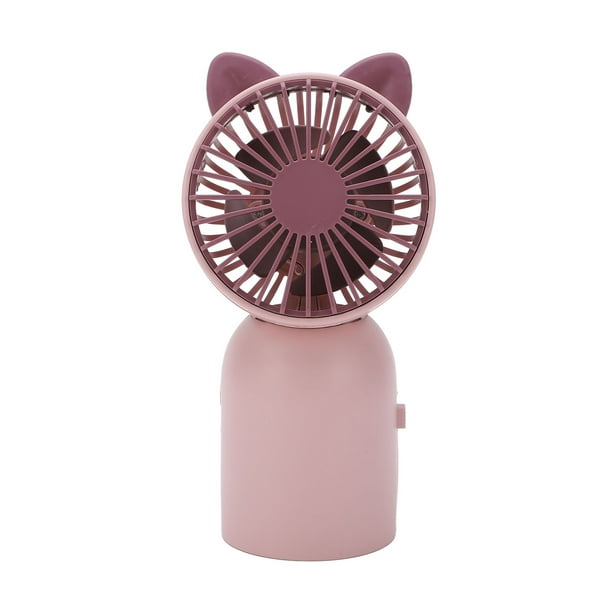 ANGGREK Handheld Fan Cute Cat Appearance USB Charging Portable Fan One ...