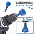 Deburring External Chamfer Tool,Deburring Drill Bit,Remove Burr Tools ...