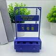 Book Counter Decoration With Number Display And Storage Drawer For ...