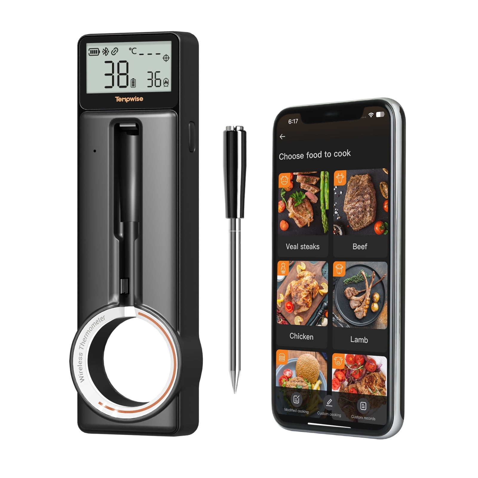 Click here for Tempwise Inkbird Bluetooth Wireless Meat Thermomet... prices