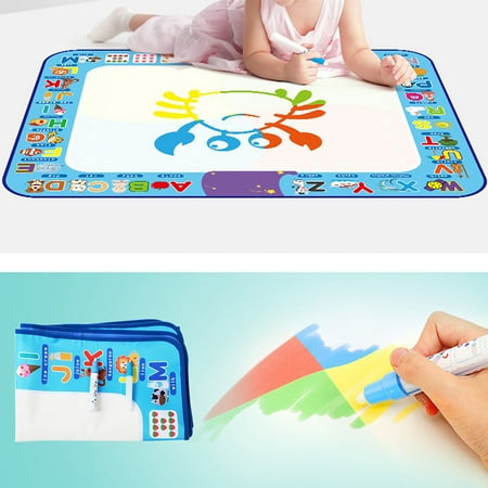 Water Painting Mat, 2 Kinds Of Drawing Pens Cloth Material Drawing Mat ...