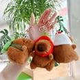 10cm/11cm Cute Capybara Plush Keyring Pendant Soft Stuffed Plush ...