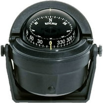 RITCHIE COMPASSES SS-1002 Compass, Flush Mount, 3.75" Dial, Black ...