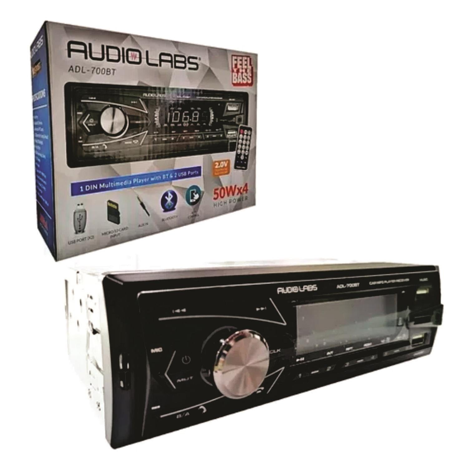 Autoestéreo 1din Digital AUDIOLABS ADL-700BT Bt, Mp3, doble Usb AUDIOLABS CHADL-700BT | Bodega ...