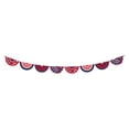 4th of July Banner, Patriotic Independence Day Decor with Freedom Stars ...
