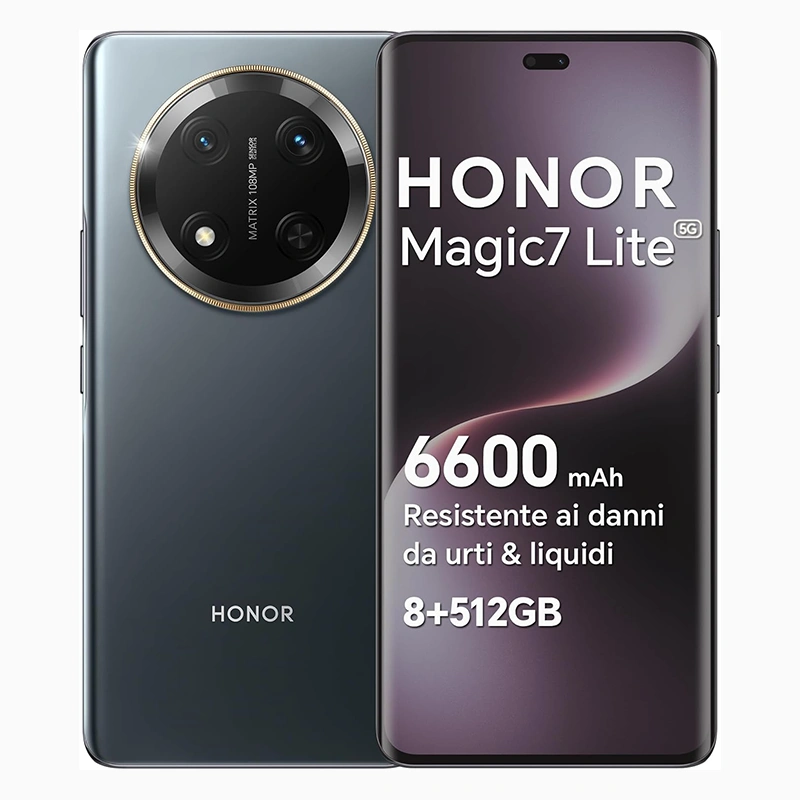 Telefono Celular Honor Magic 7 Lite 5G 8GB RAM + 512GB Almacenamiento 6600 Mah Negro Nuevo ...