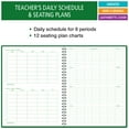 Class Record Book for Teachers, 12 Week Grade Tracking, 40 Names, Green ...