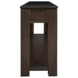 Console Table, Multifunctiona Cabinet Tables with 4 Storage Drawers ...
