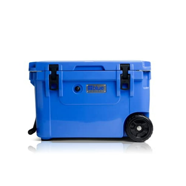 Blue Coolers Ice Vault – 60 Quart, Roto-Molded Ice Cooler | Large Ice ...