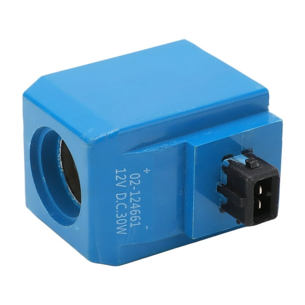 Solenoid Coil, Wear Proof 12V 30W 02-124661 Round Pin Solenoid Coil ...