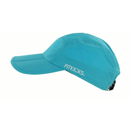 FitKicks Folding Cap - Turquoise - Walmart.com