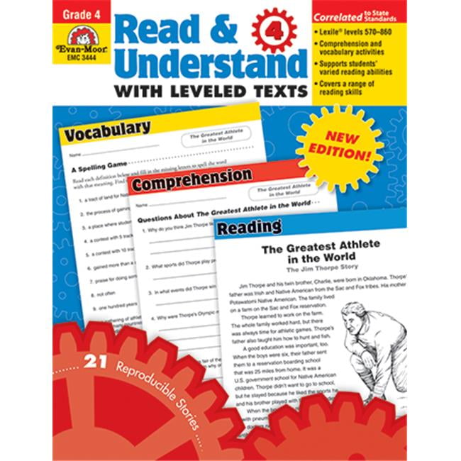 Evan-Moor Read And Understand With Leveled - Walmart.com Evan-Moor Read And Understand With Leveled - Walmart.com