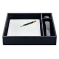 Black Leatherette Conference Room Organizer Tray - Walmart.com