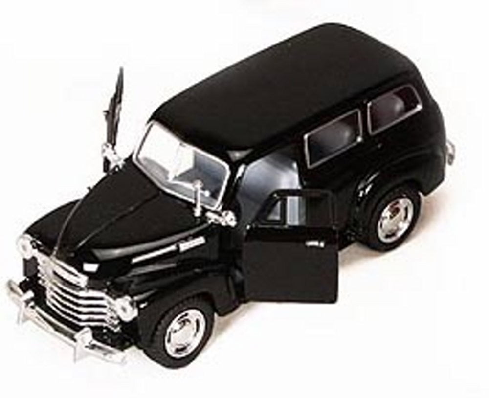 1950 Chevy Suburban, Black - Kinsmart 5006D - 1/36 scale Diecast Model ...