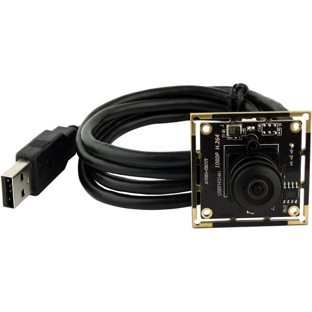 E 180 Degree fisheye Raspberry Pi 1080P H.264 Microphone PC Web USB ...