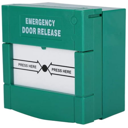 Emergency Exit Release Button, Resettable Break Glass Fire Emergency ...