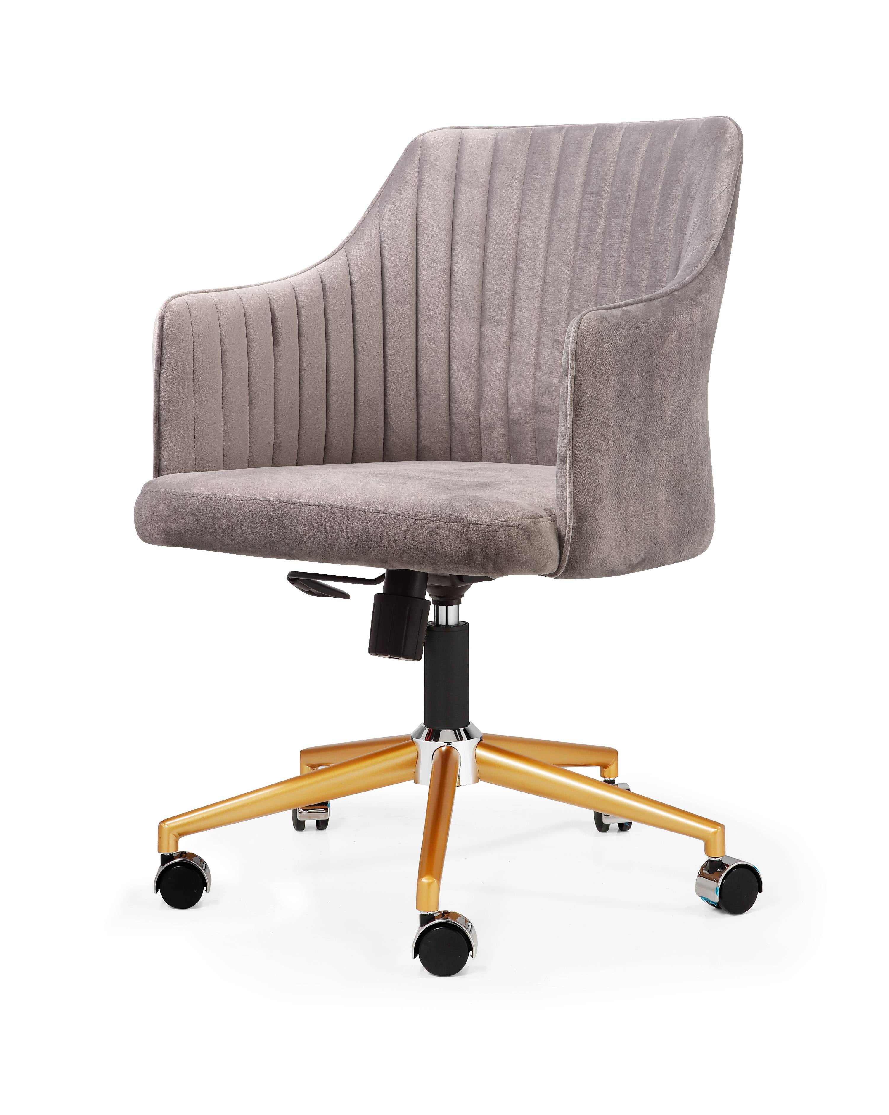 M64 FLOCK Office Chair In Velvet - Walmart.com