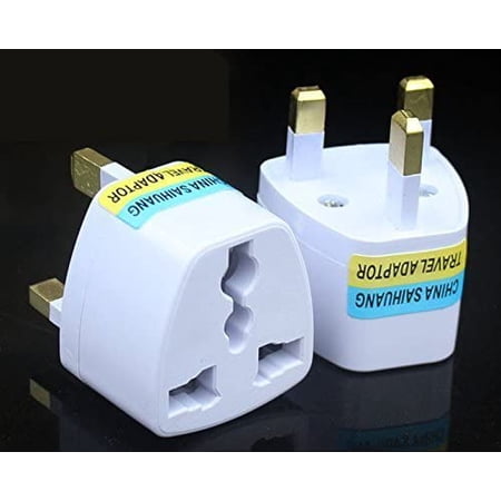 Three-Flat-Pin Plug Travel Adapter Universal Socket for UK, Malta ...