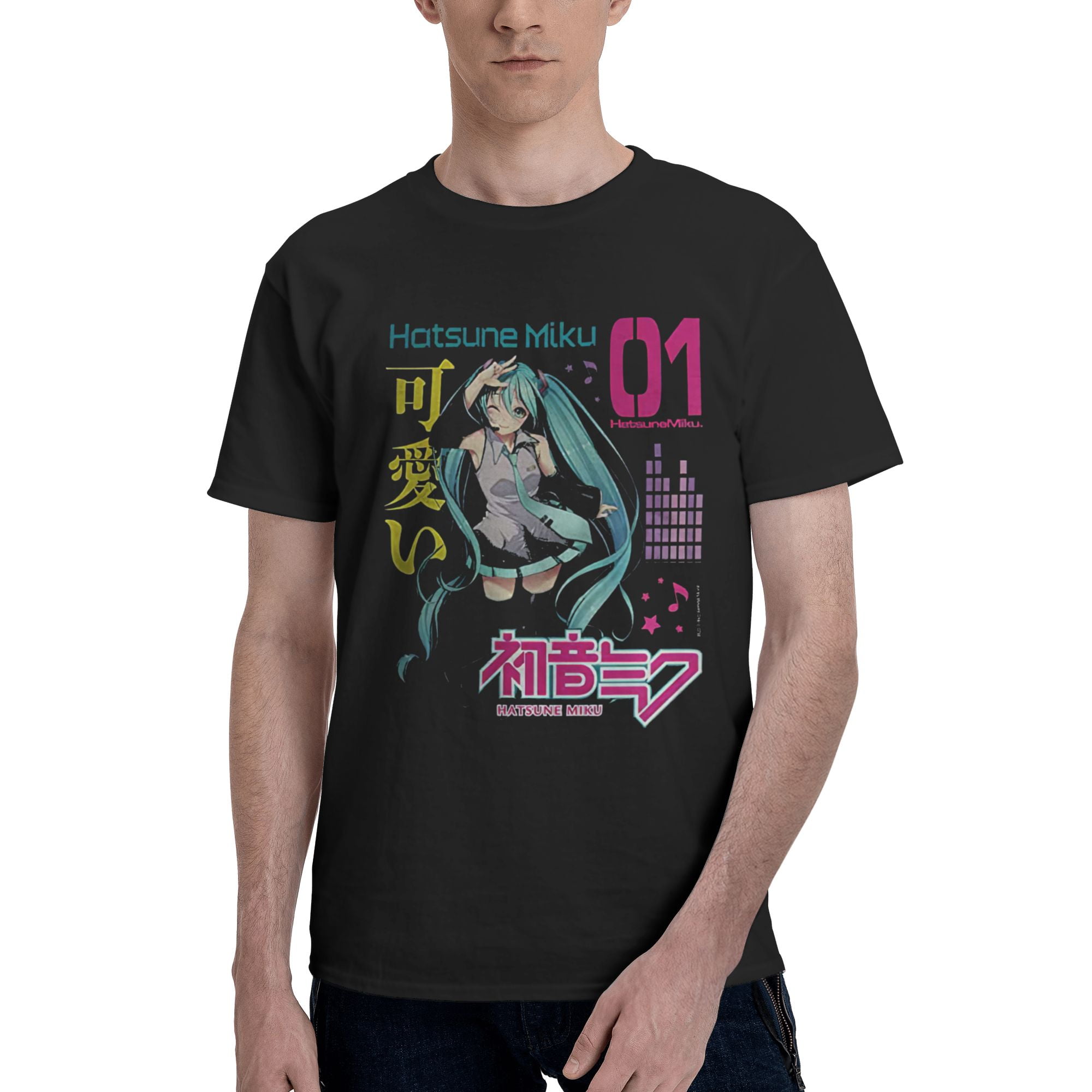 Click here for Mryumi Hatsune Miku Kanji Music Mens Basic Short S... prices