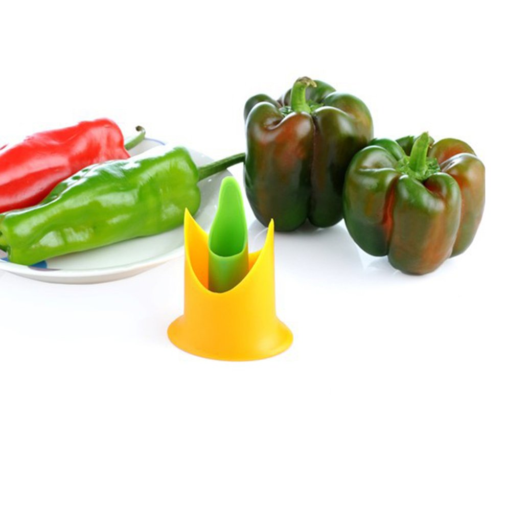 Practical Pepper Corer Slicer Pepper Seeded Remover Tomato Coring ...