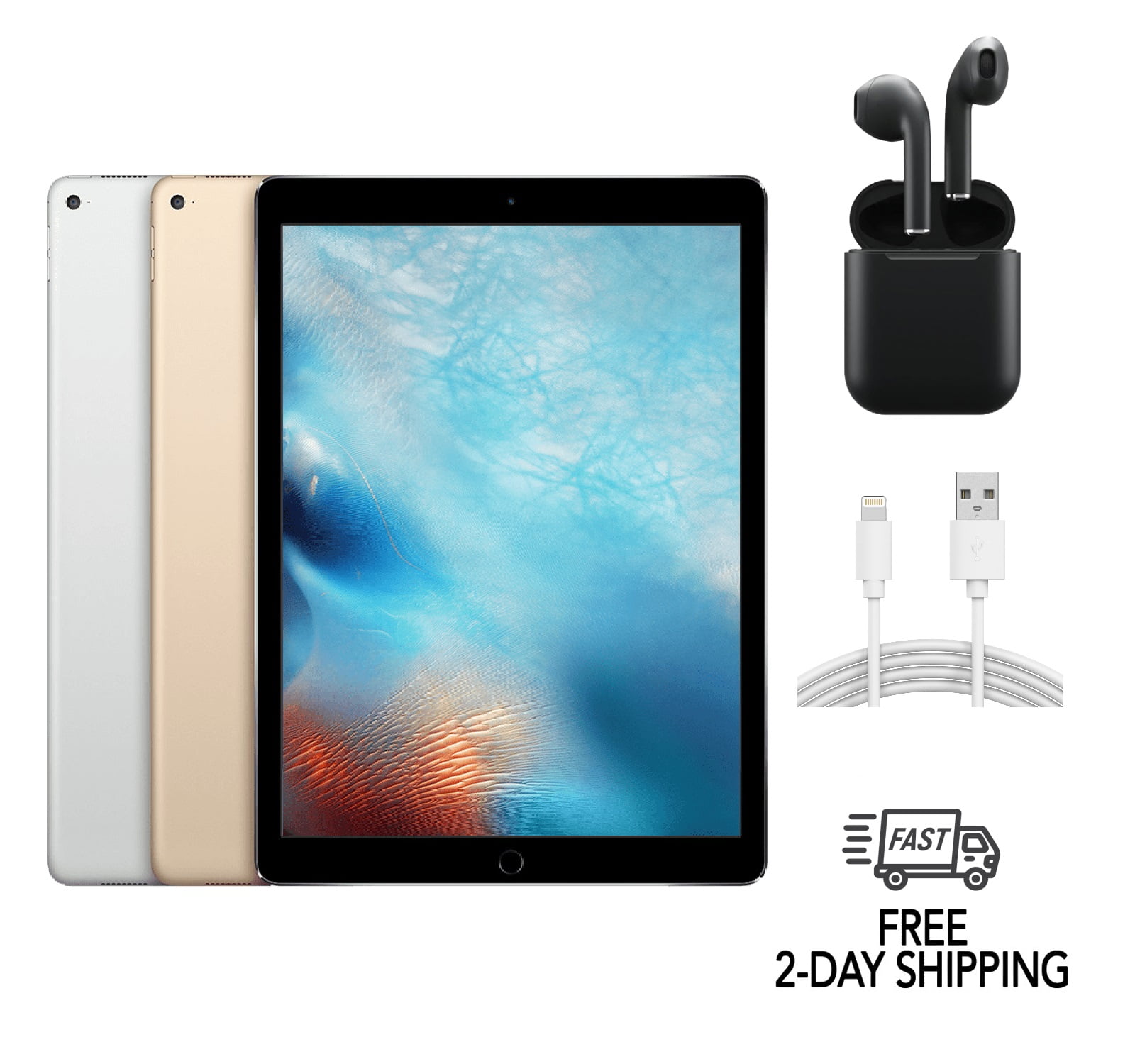 Pre-Owned Apple iPad Pro 12.9" (1st Gen) A1584 (WiFi) 128GB Space Gray ...