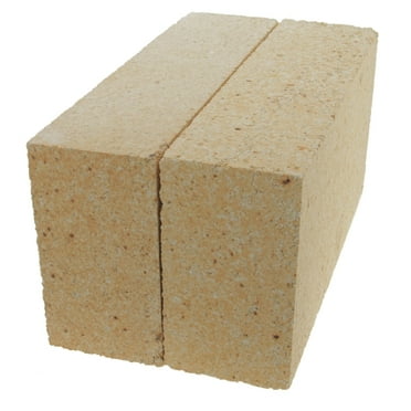 US Stove FireBrick 4.5 x 9 x 1.25 Inch Wood Stove Ceramic Fire Bricks ...