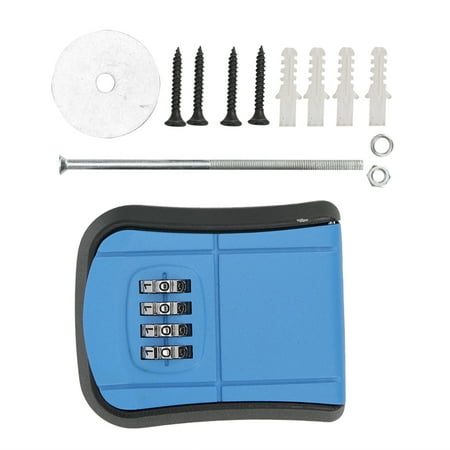 Security Key Lock Box, Large Capacity Stainless Steel Material Wall ...