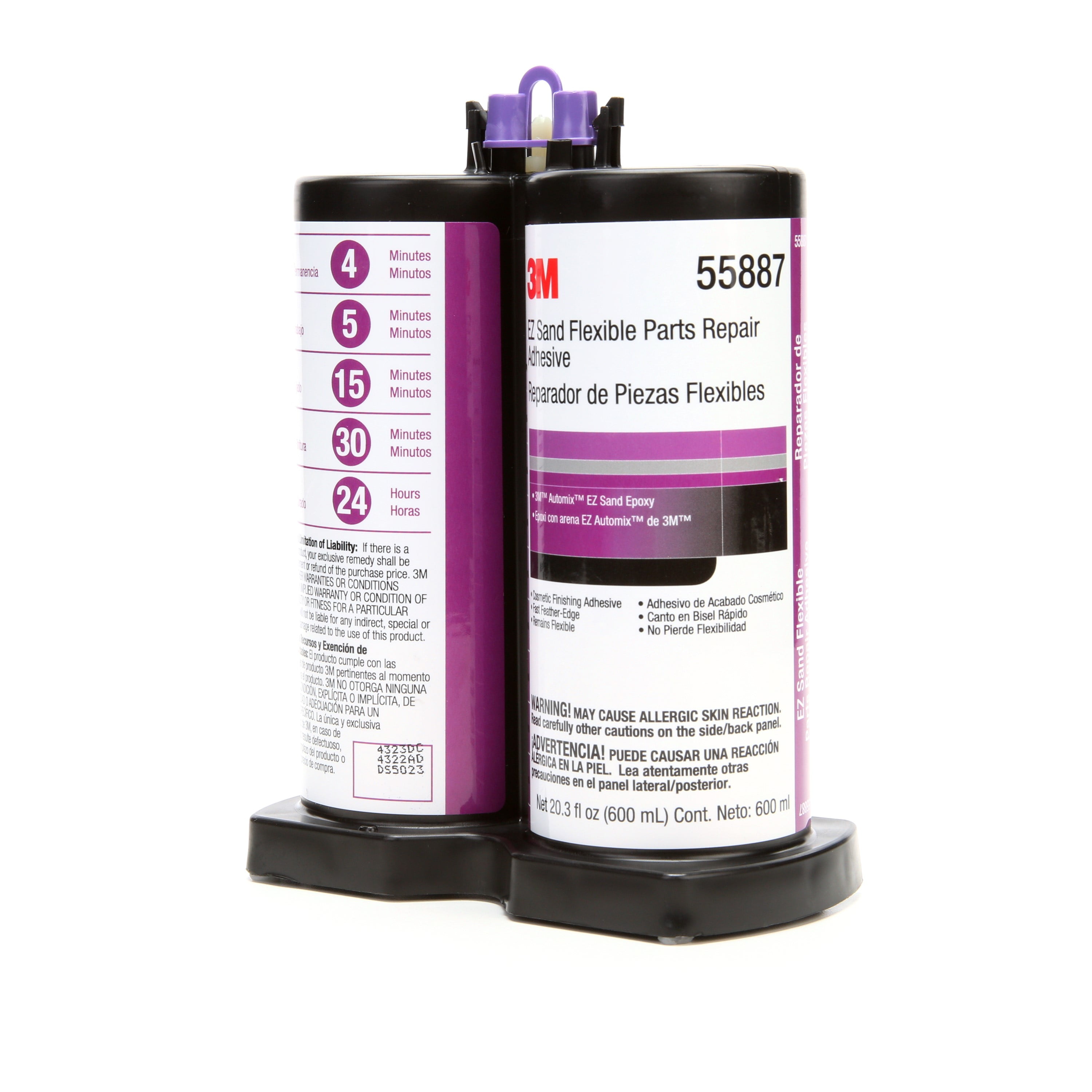 3M EZ Sand Multi Purpose Repair Material, 55887, 600 mL DMS Cartridge ...