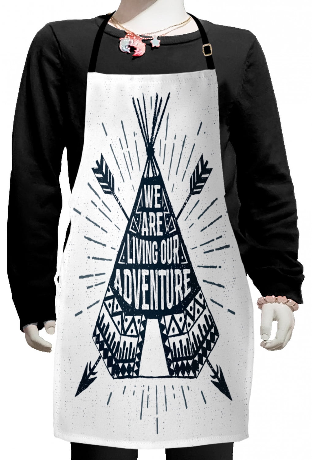 Adventure Kids Apron, Teepee Crossed Arrows We are Living Our Adventure ...