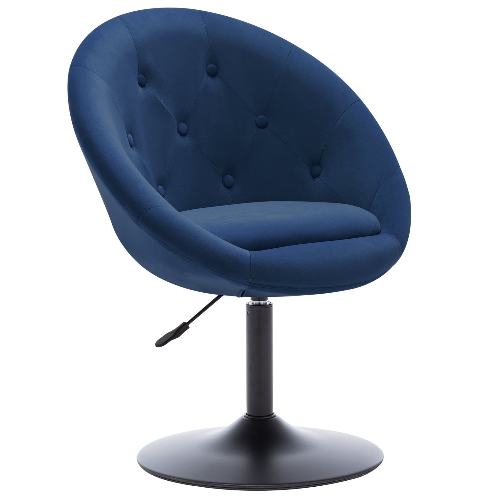 Duhome Accent Chair Contemporary Velvet Tufted Blue 1 Pcs - Walmart.com