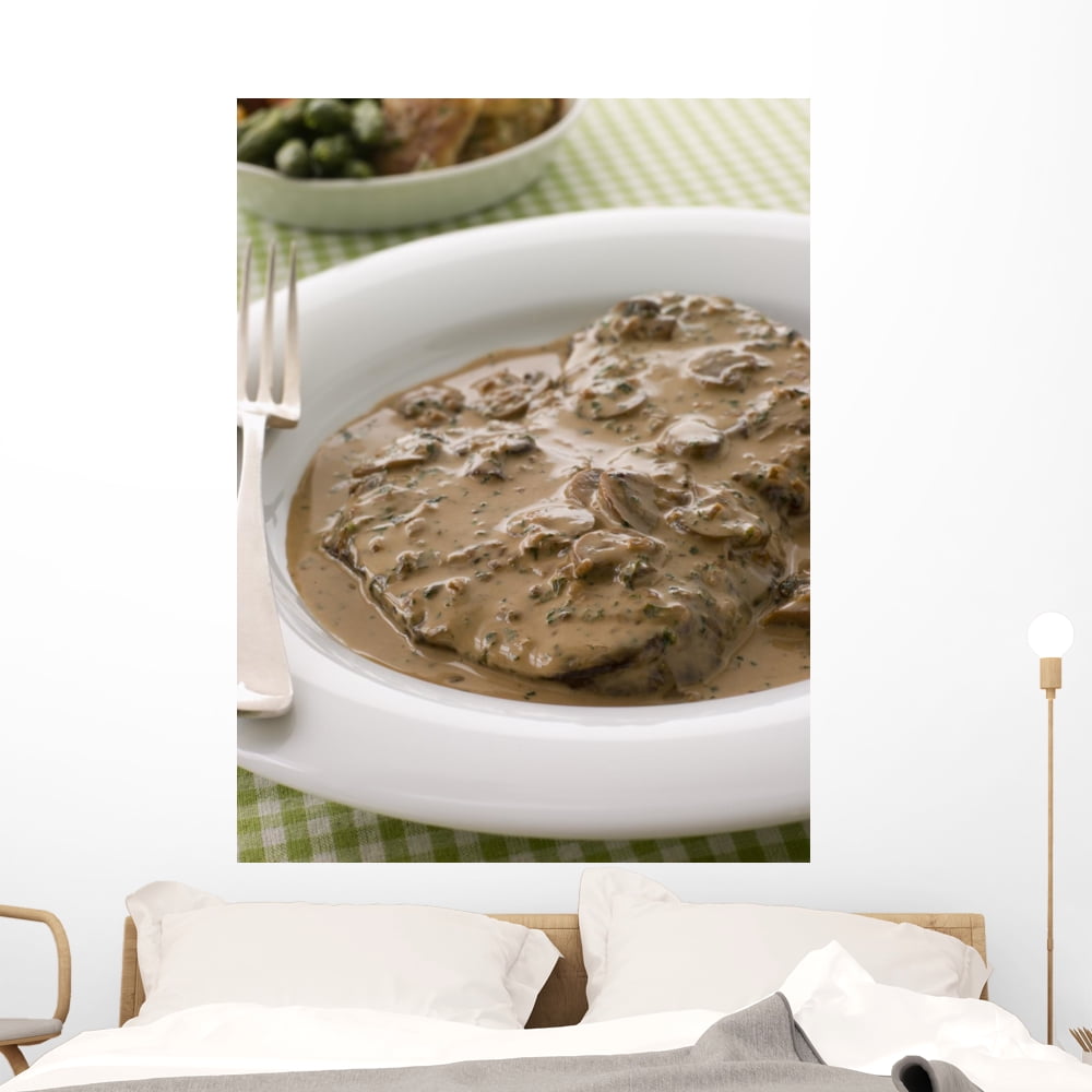 Steak Diane Wall Mural Decal Sticker, Wallmonkeys Peel & Stick Vinyl ...