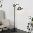 CHLOE Lighting Innes Tiffany-Style 1-Light Mission Reading Floor Lamp ...