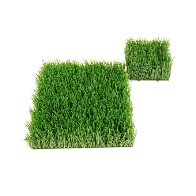 Artificial Wheat Grass- Fake Soft PVC Plastic Decorative Wheatgrass ...
