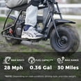 FRP GMB100 99CC 4-Stroke Mini Bike, Off-Road, LED Headlight, 28 Mph ...