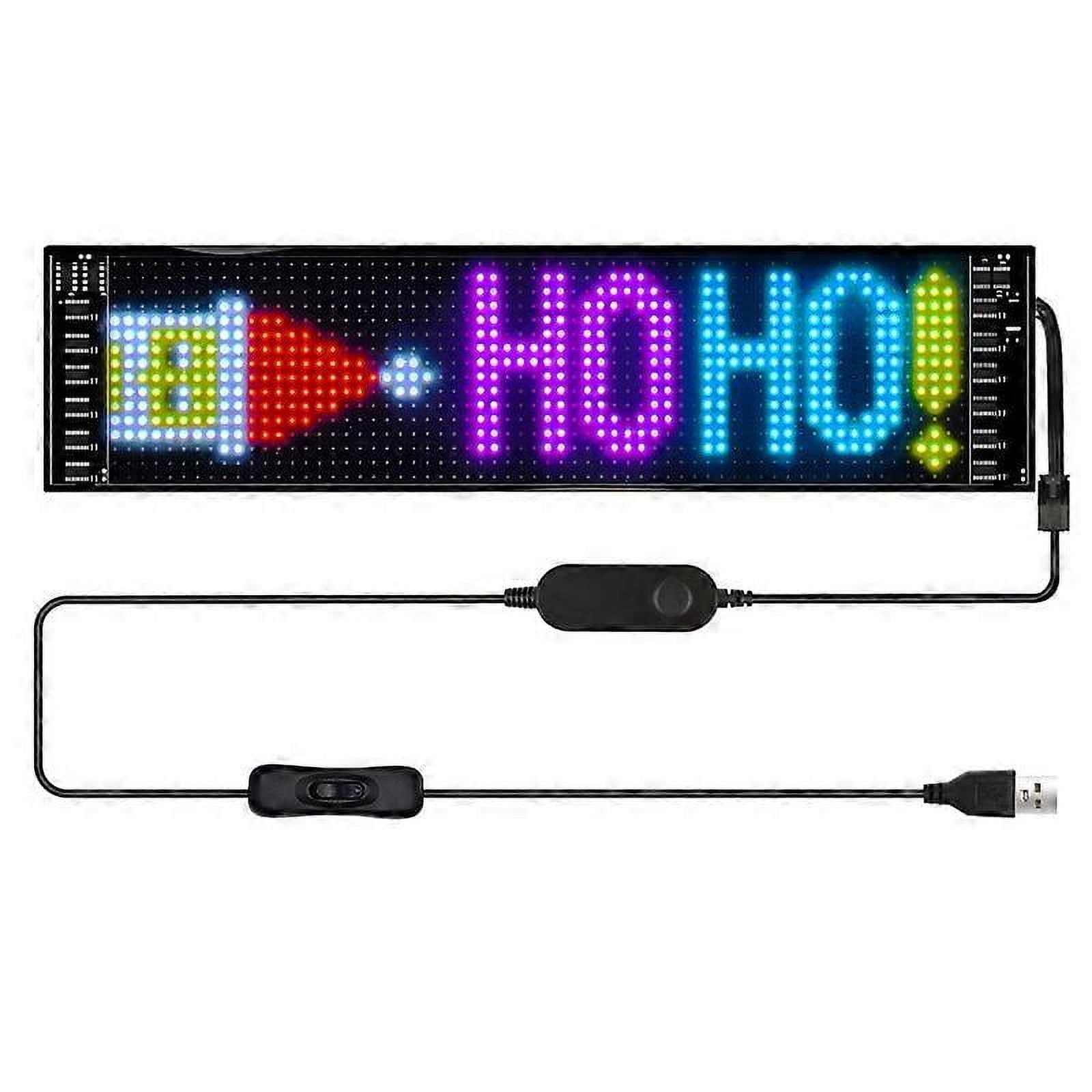 Panel de píxeles de matriz LED, USB 5 V, direccionable, flexible ...
