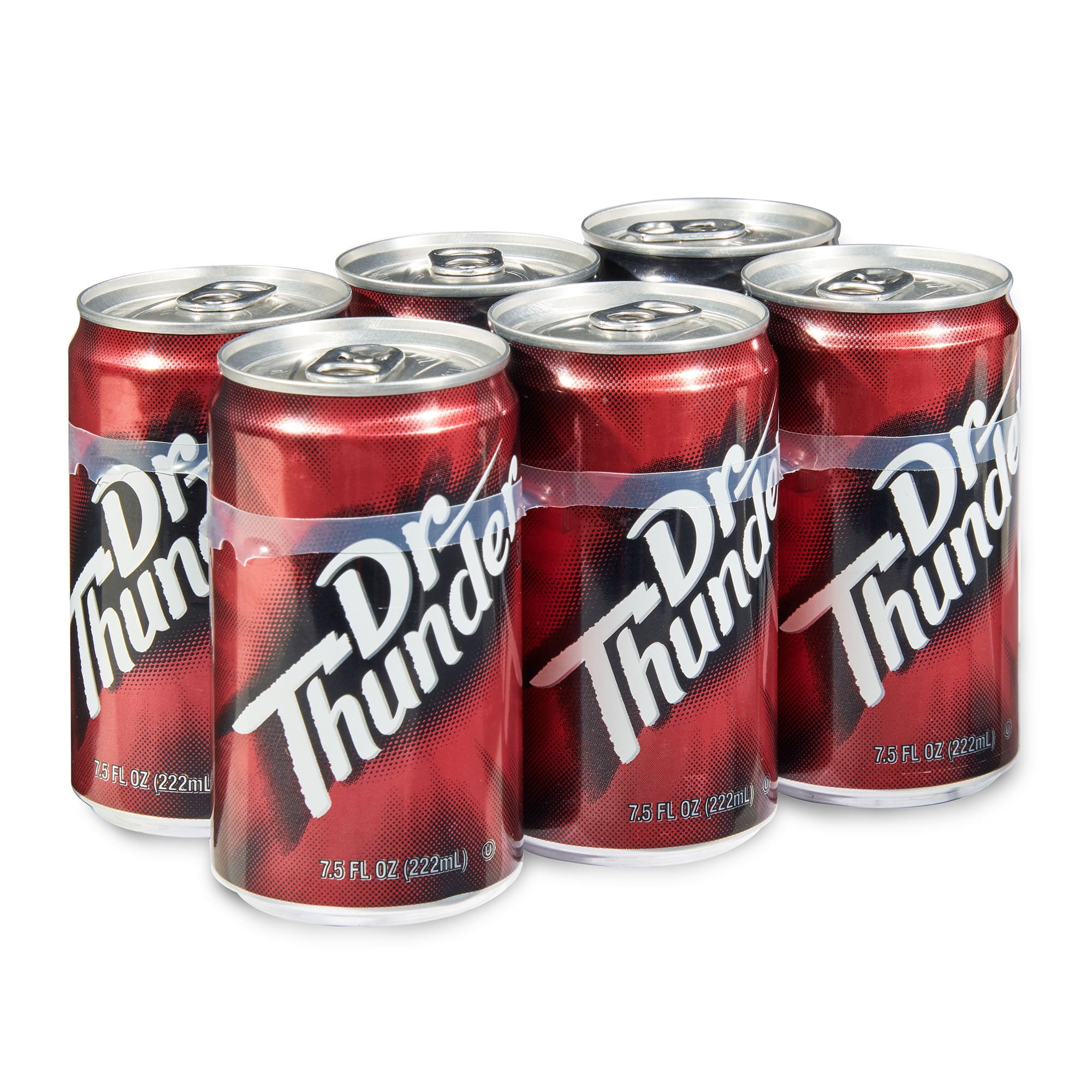 Great Value Dr Thunder Soda, 7.5 fl oz, 6 Pack Cans - Walmart.com