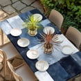 Abstract Splicing Plaid Fitted Rectangle Tablecloth 32" x 72 ...
