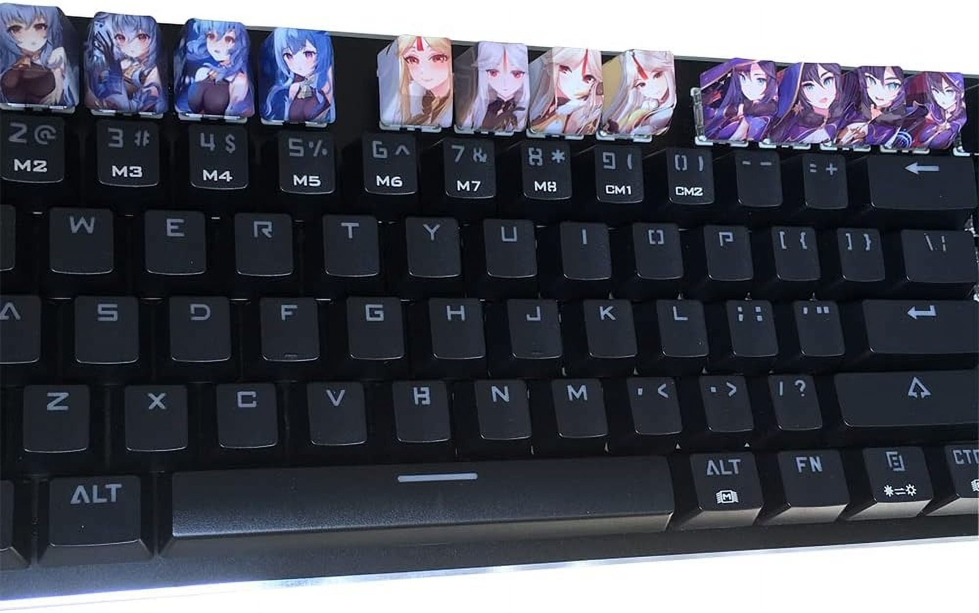 AIR-12 keycap Set, 5-Side Dye-subbed PBT Keycaps, R4 Keycaps, DIY ...