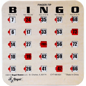 Low Vision Bingo Cards Set of 10 - Walmart.com