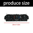 Car Air Conditioning Climates Control Switches HVAC Heater Controller ...