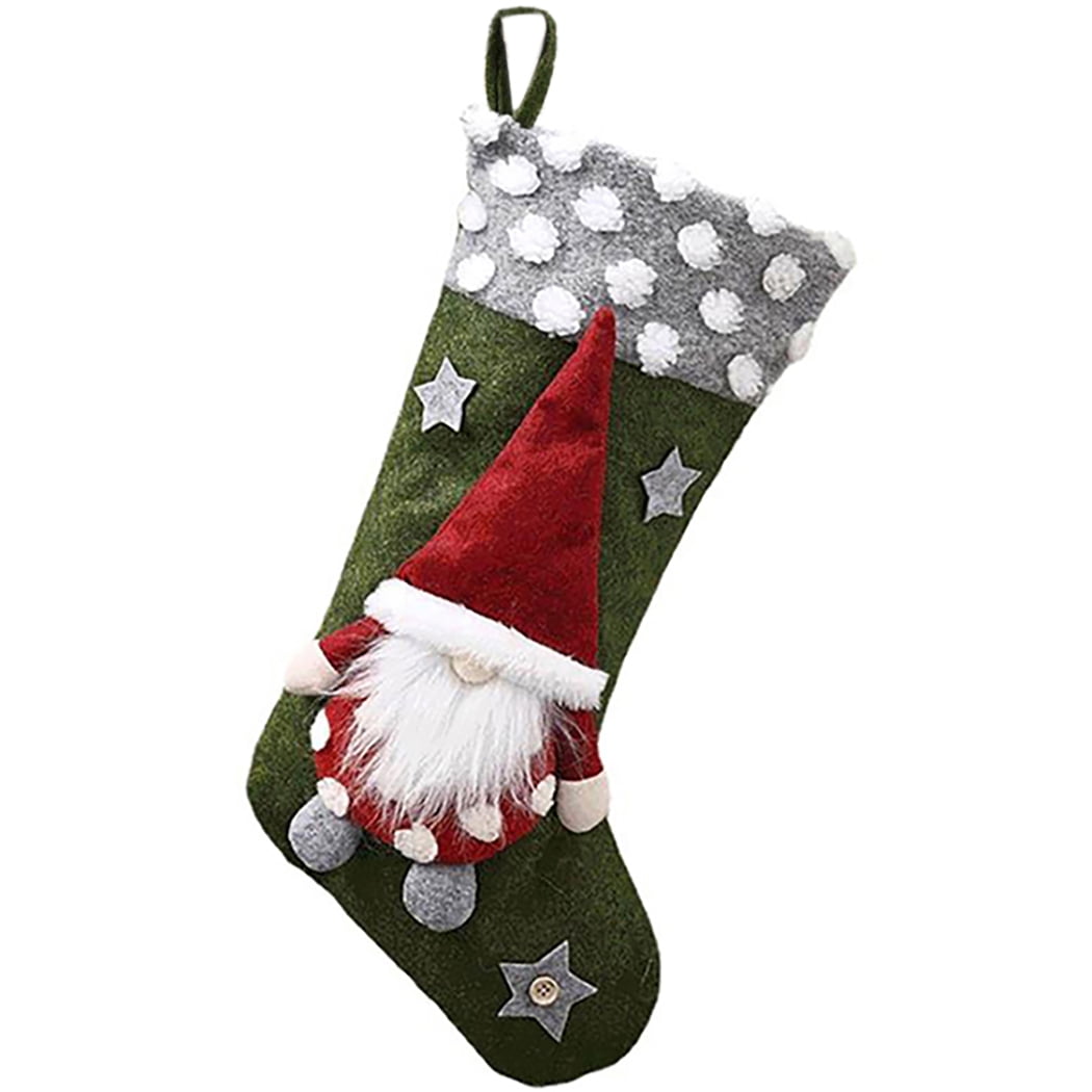 Click here for Coofit Christmas Stocking Gnome Festive Decorative... prices
