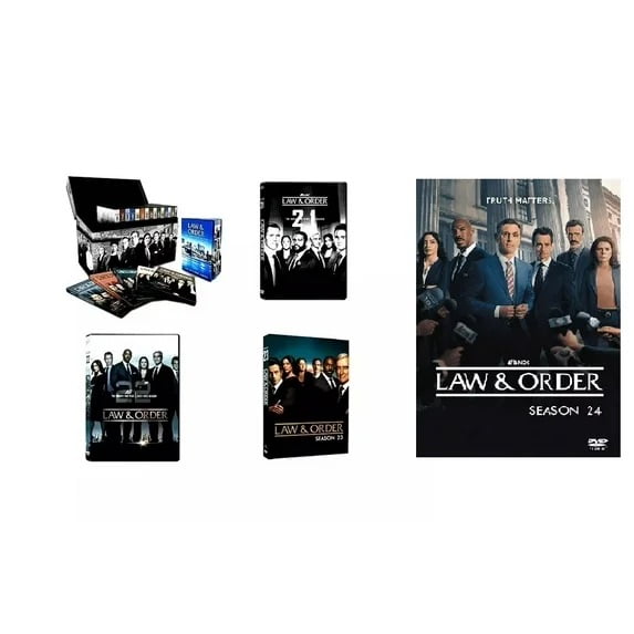 Law and Order: Complete Series Seasons 1-20 Full NY Box Set (DVD ...
