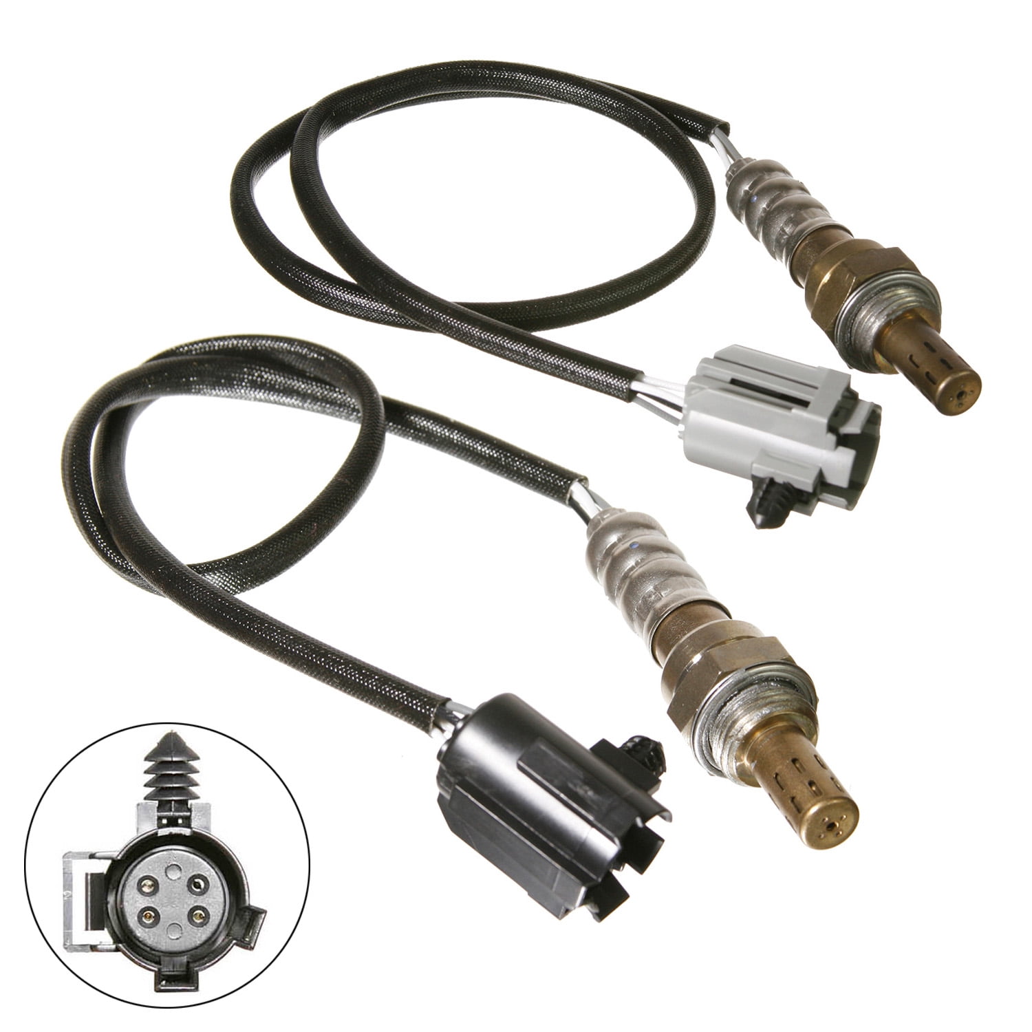 MAXFAVOR Upstream Downstream Oxygen Sensor Set Replacment for Dodge Ram ...