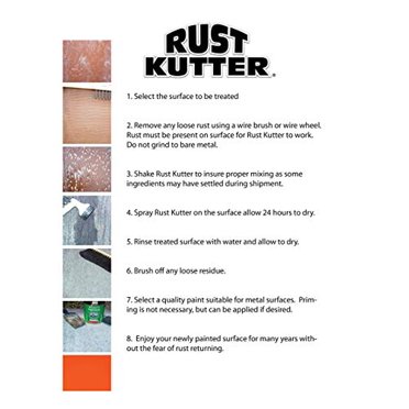 American Hydro 2662Rid O' Rust liquid rust stain remover 2 pack ...