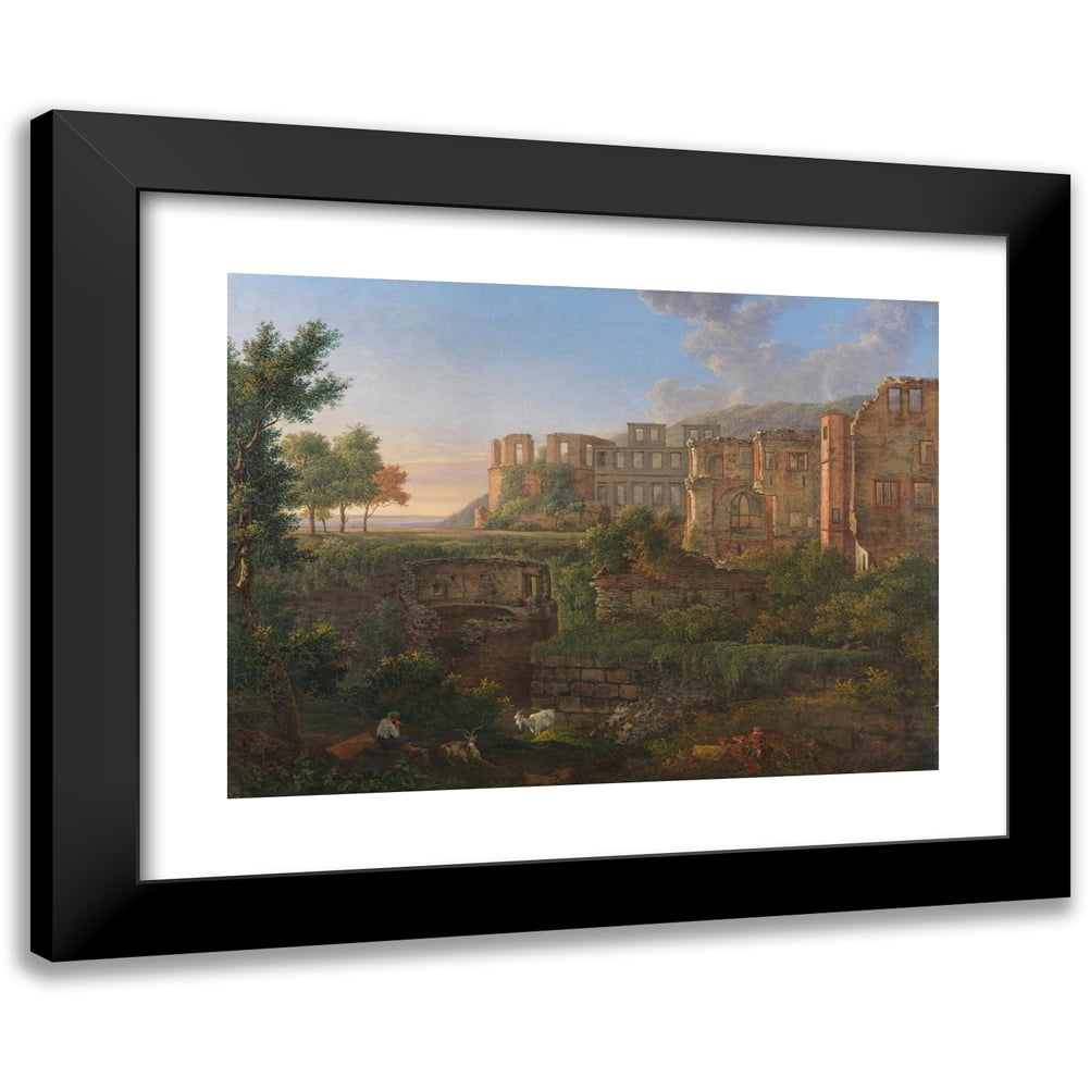 Christian Philipp Koester 24x19 Black Modern Framed Museum Art Print ...